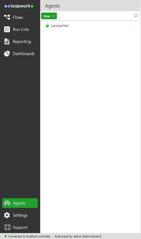 Agents | Leapwork Documentation
